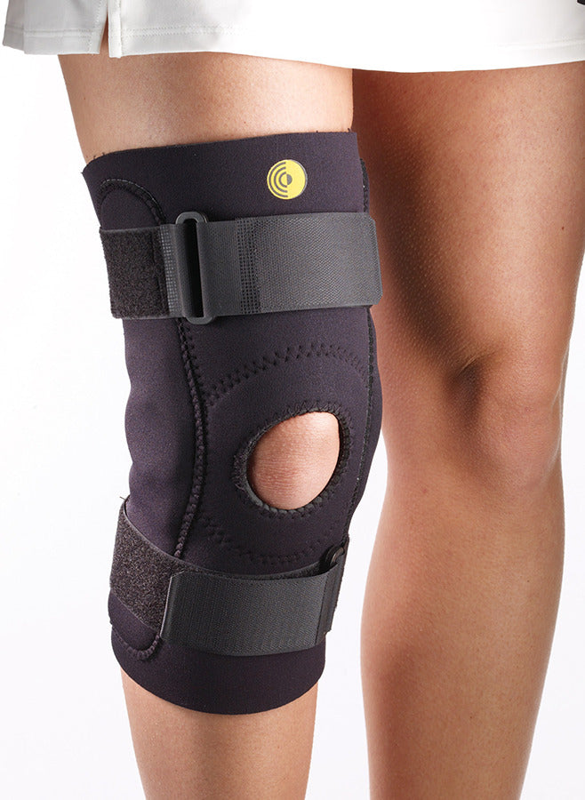Knee Sleeve With Hinge – DeGroff Orthopedic Supplies